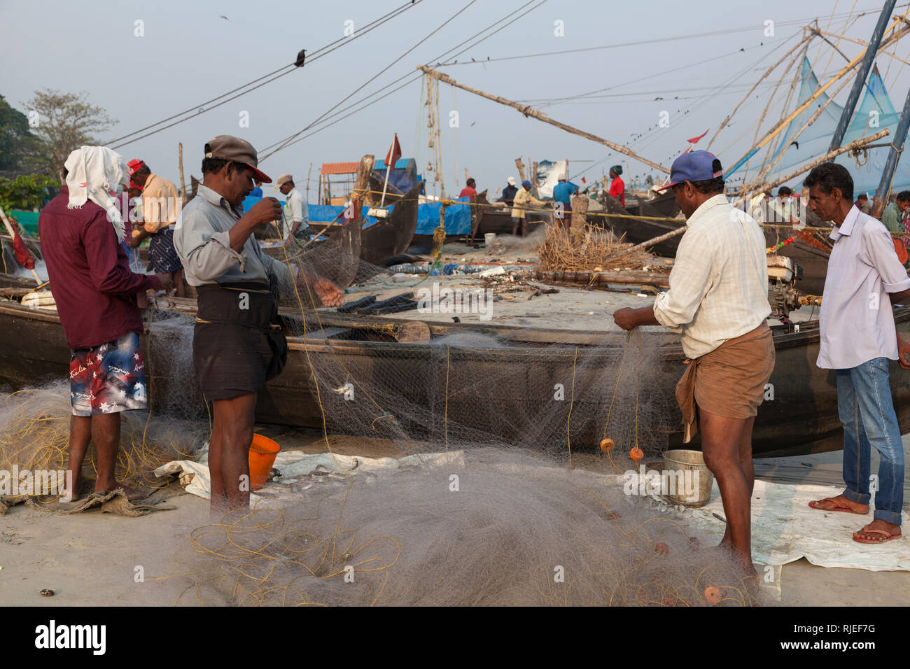 Indian fishing hi-res stock photography and images - Alamy