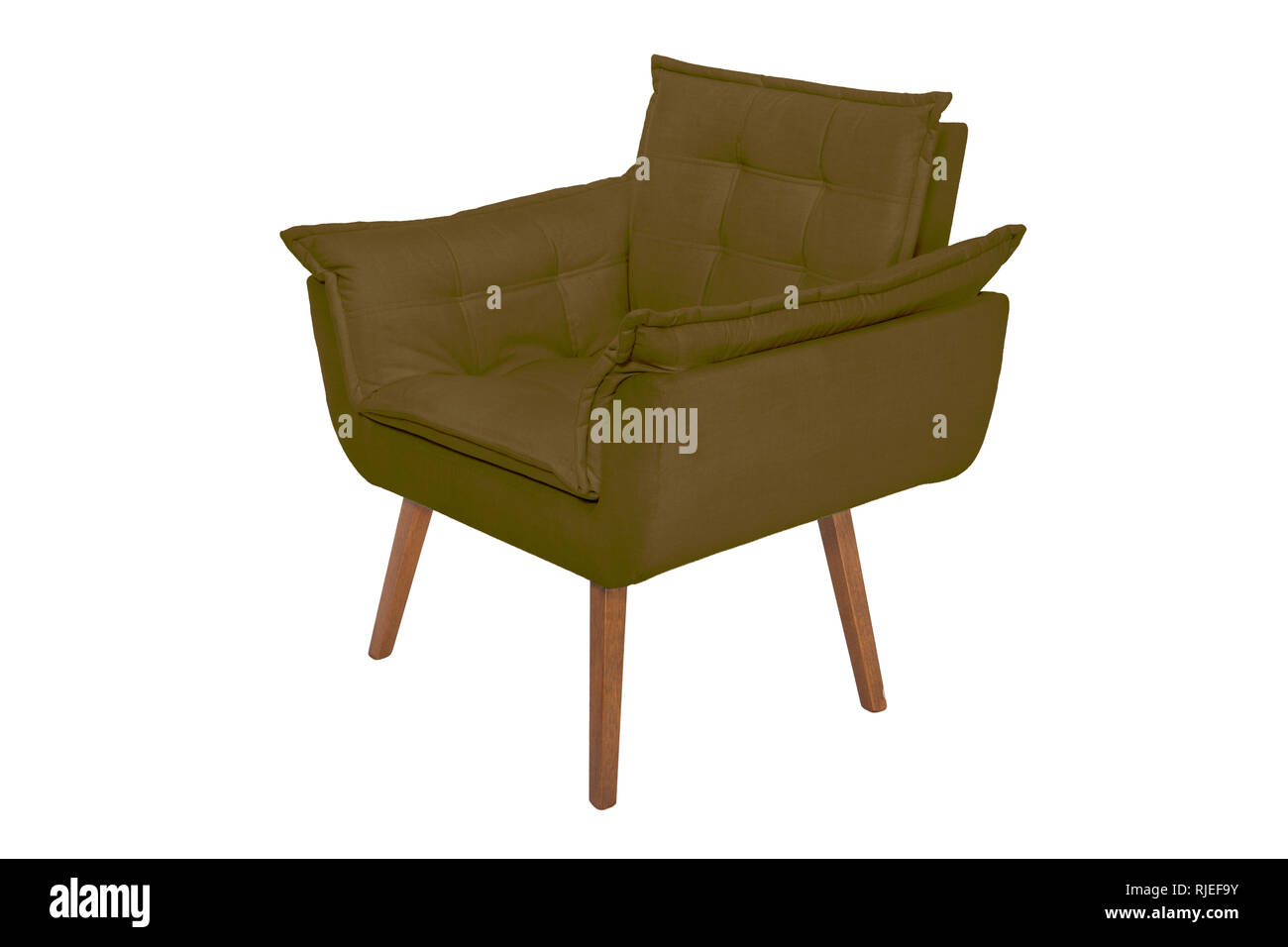 Armchair modern designer chair on white background texture Stock Photo ...