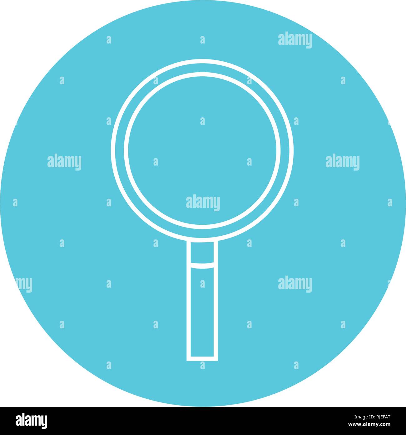 lens magnifying glass cartoon Stock Vector Image & Art - Alamy
