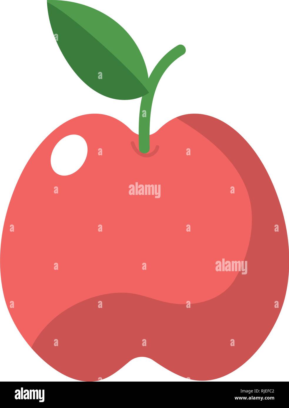 apple fruit cartoon Stock Vector Image & Art - Alamy