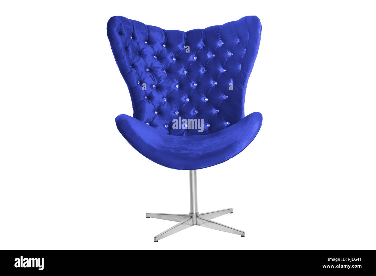 Blue velvet texture background Cut Out Stock Images & Pictures - Alamy