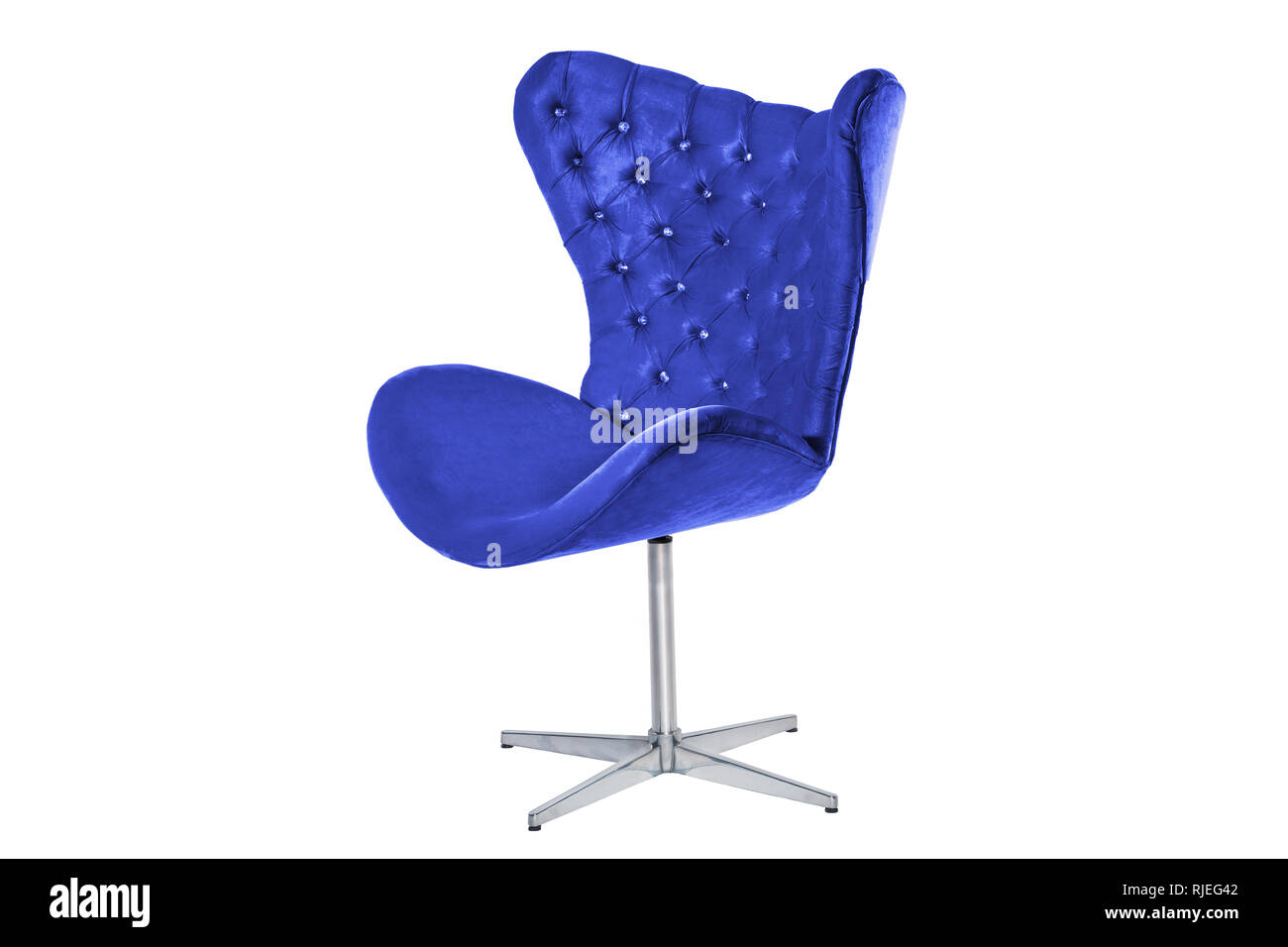 Blue velvet texture background Cut Out Stock Images & Pictures - Alamy