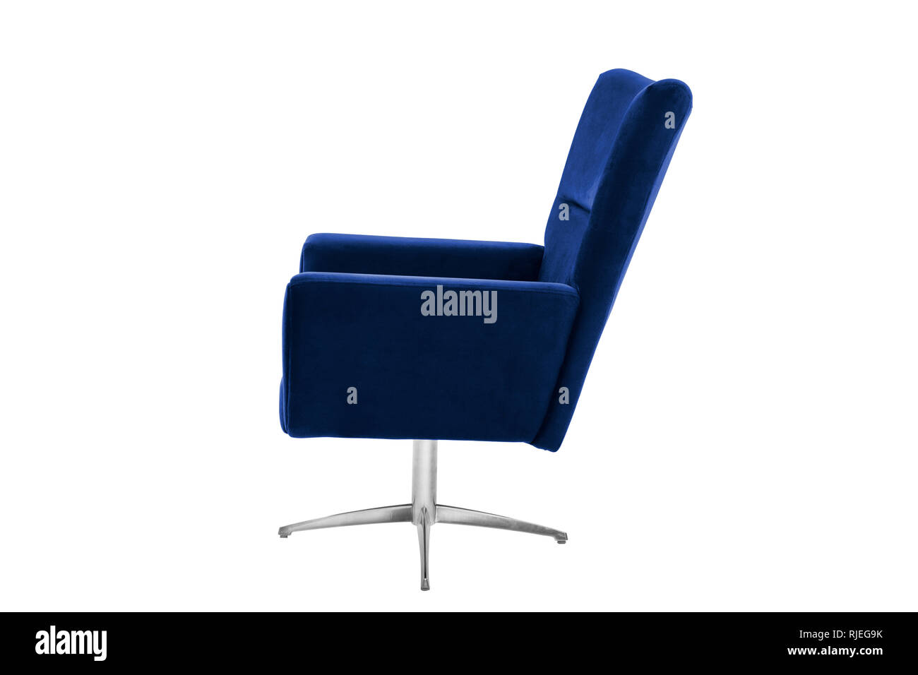 Color armchair. Modern designer chair on white background. Texture ...