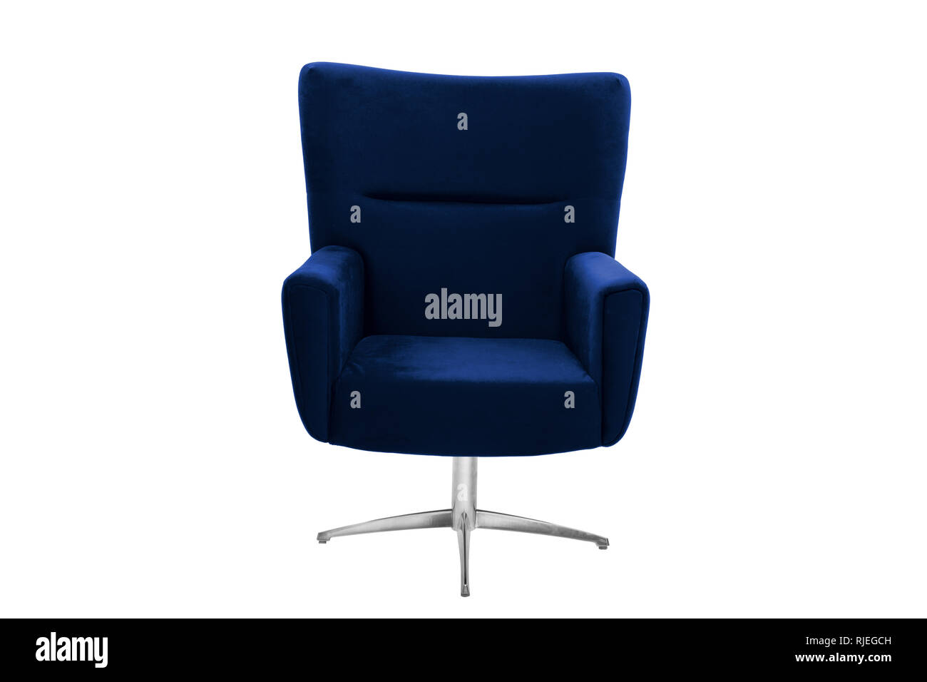 Color armchair. Modern designer chair on white background. Texture ...