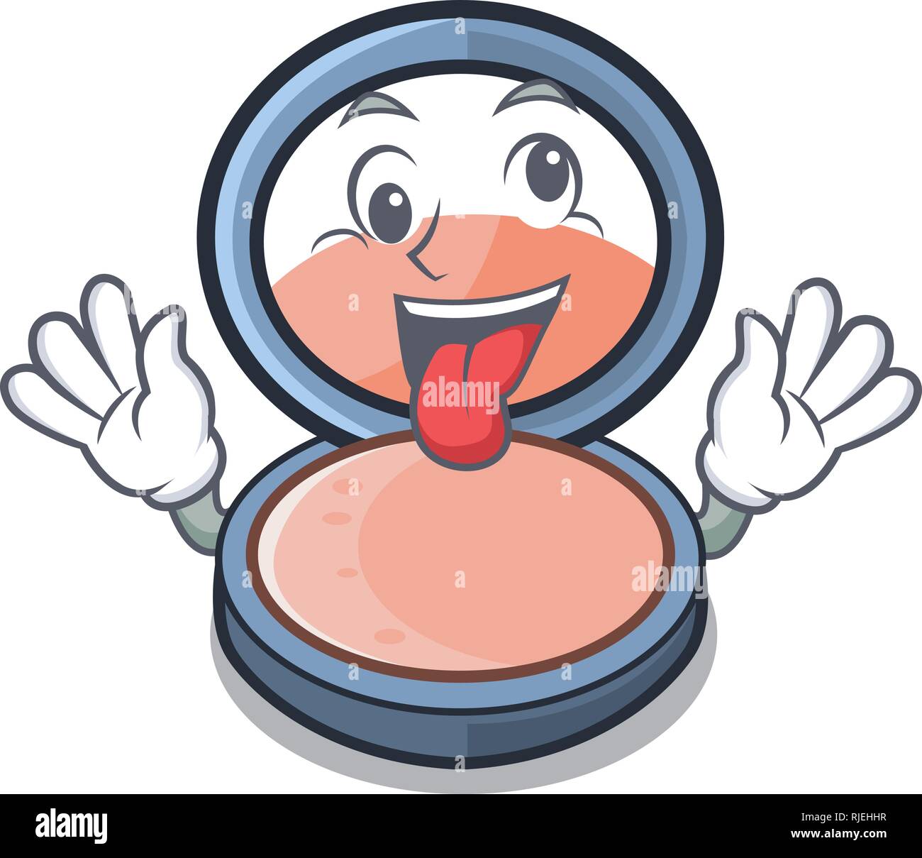 Crazy blush is isolated with the cartoons Stock Vector Image & Art - Alamy