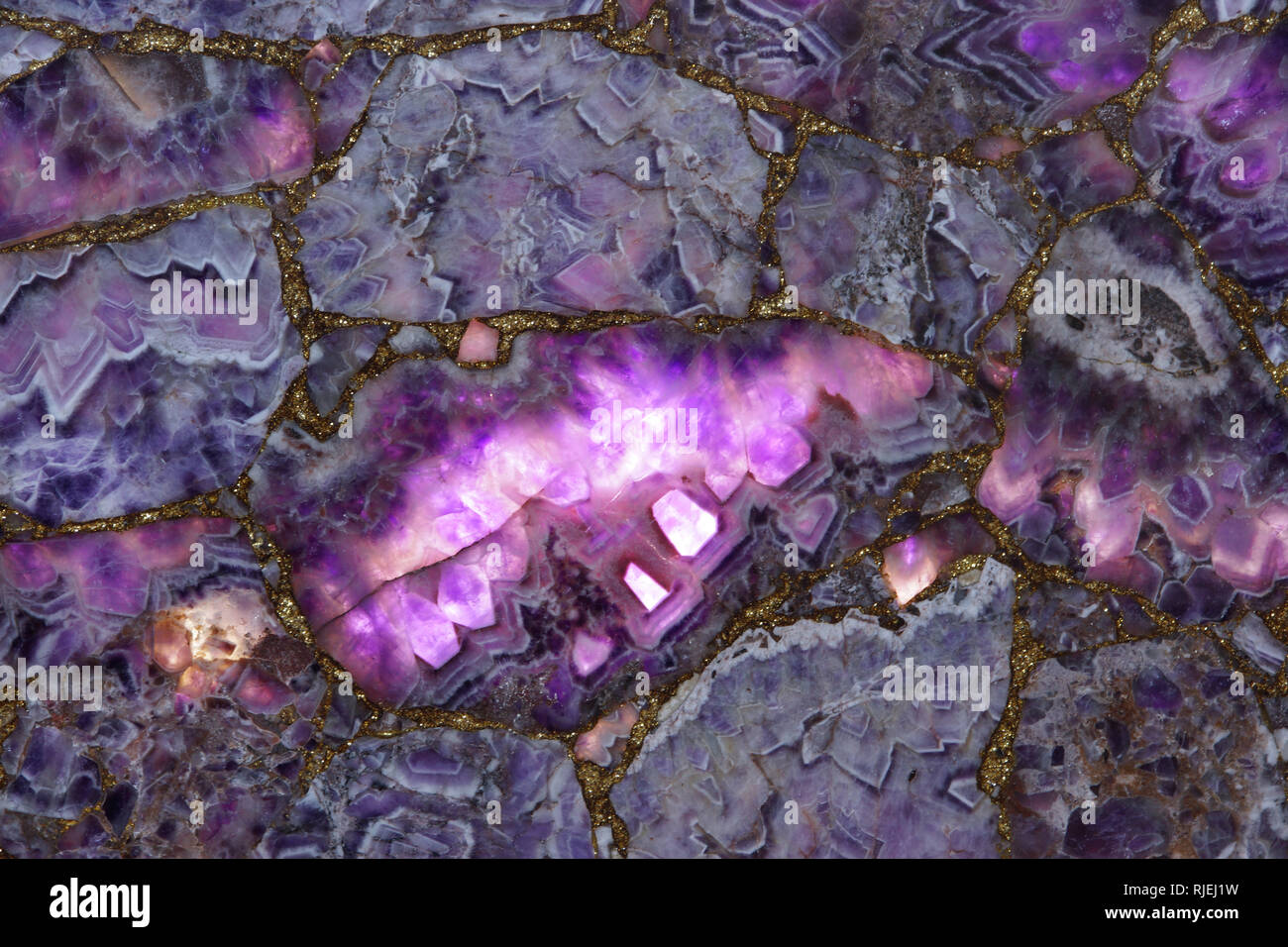 Purple marble granite stone slab hi-res stock photography and images ...