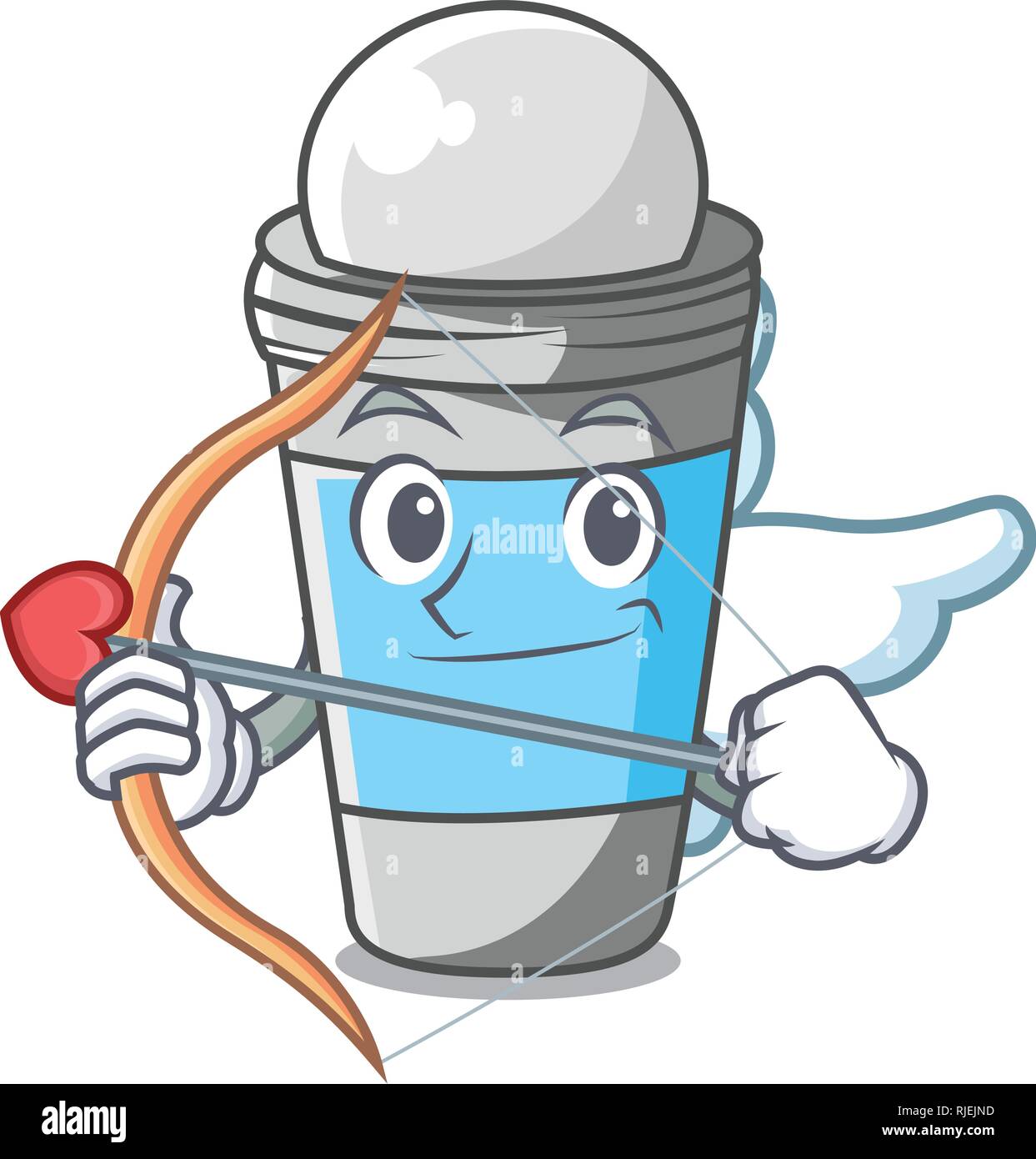 Cupid roll on deodorant above the mascot Stock Vector Image & Art - Alamy