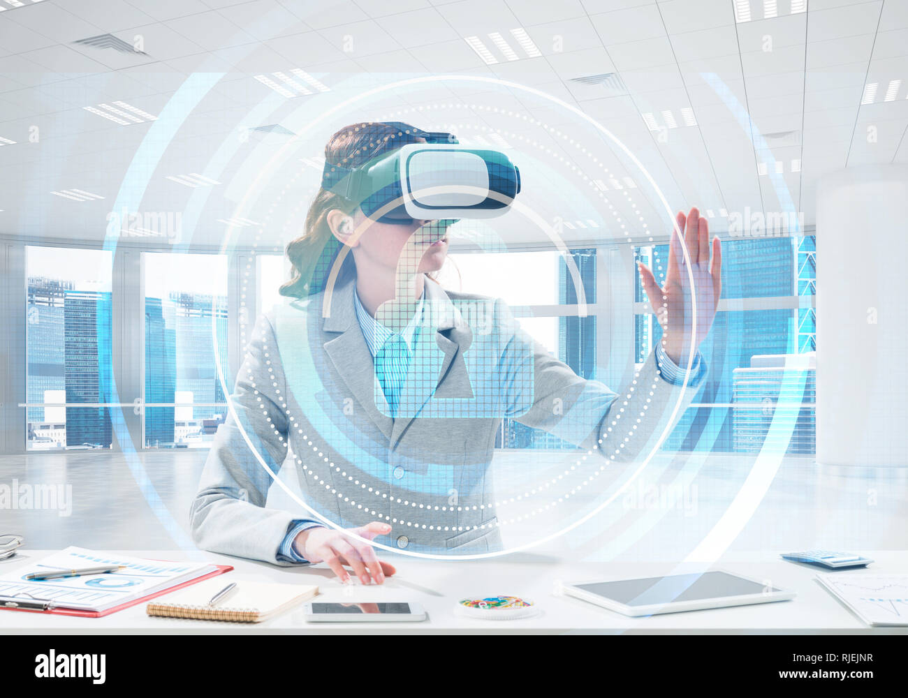 Modern security technologies Stock Photo - Alamy