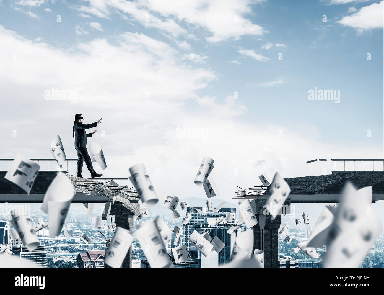 Hidden risks and dangers concept Stock Photo - Alamy