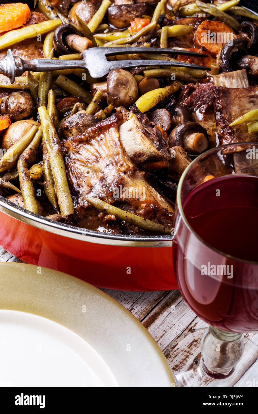 Ragout burgundy hi-res stock photography and images - Alamy