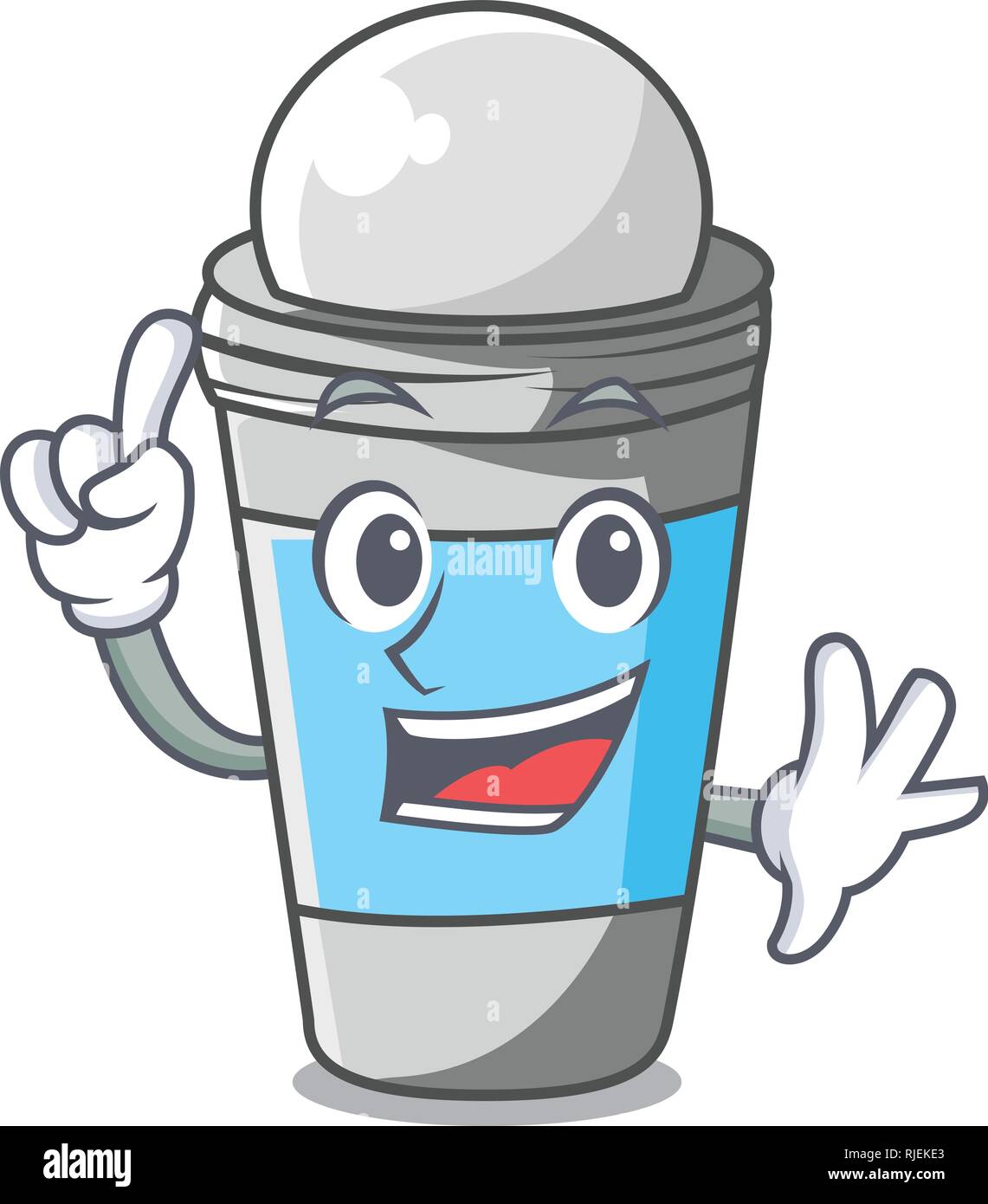 Finger roll on deodorant isolated with cartoon Stock Vector Image & Art ...