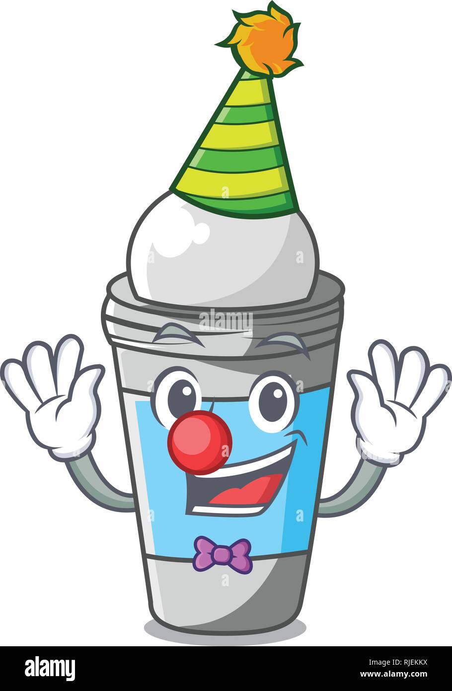 Clown roll on deodorant isolated with cartoon Stock Vector Image & Art ...
