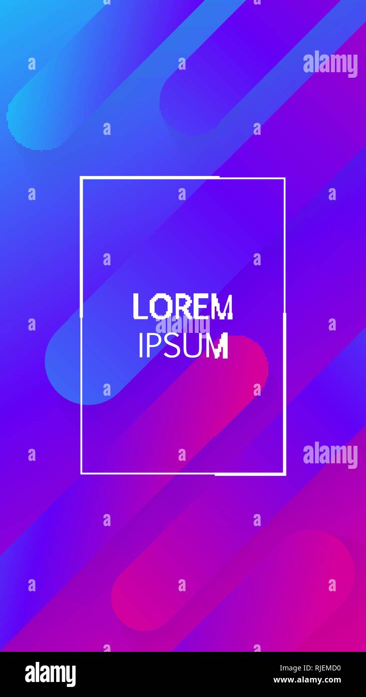 Abstract Minimal Gradient shapes geometric background. Vector ...