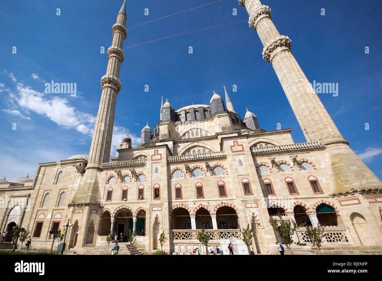 EDIRNE, TURKEY - MAY 26, 2018: Selimiye Mosque - The second largest ...