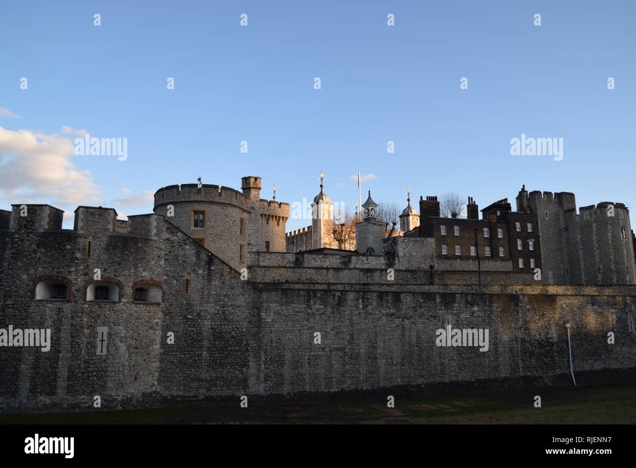 Tower Of London exterior, United Kingdom Stock Photo - Alamy