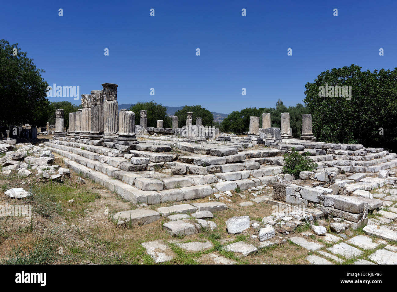 The temple of Hecate (Hekate) which dates from the 2nd century BC ...