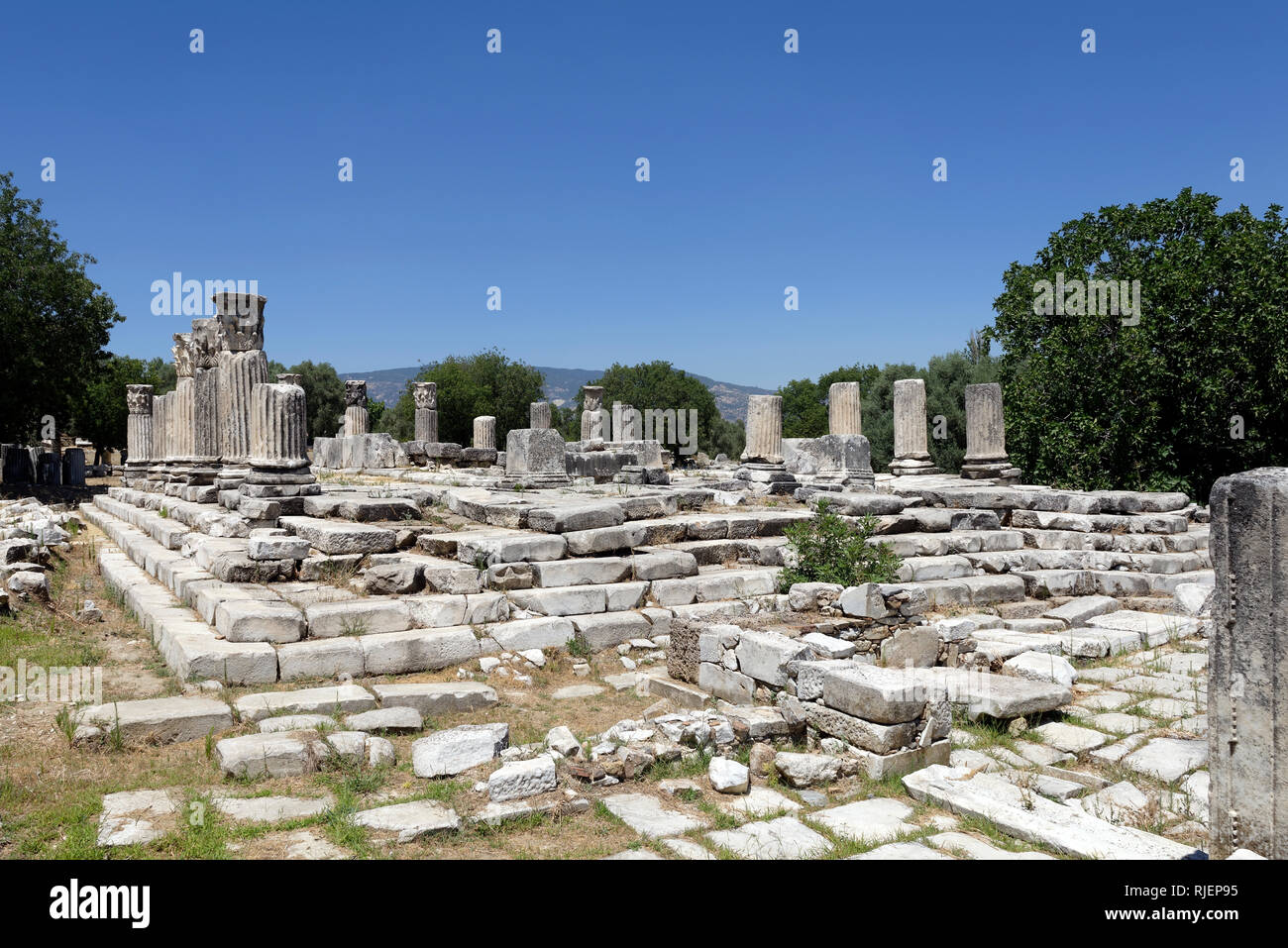 The temple of Hecate (Hekate) which dates from the 2nd century BC ...