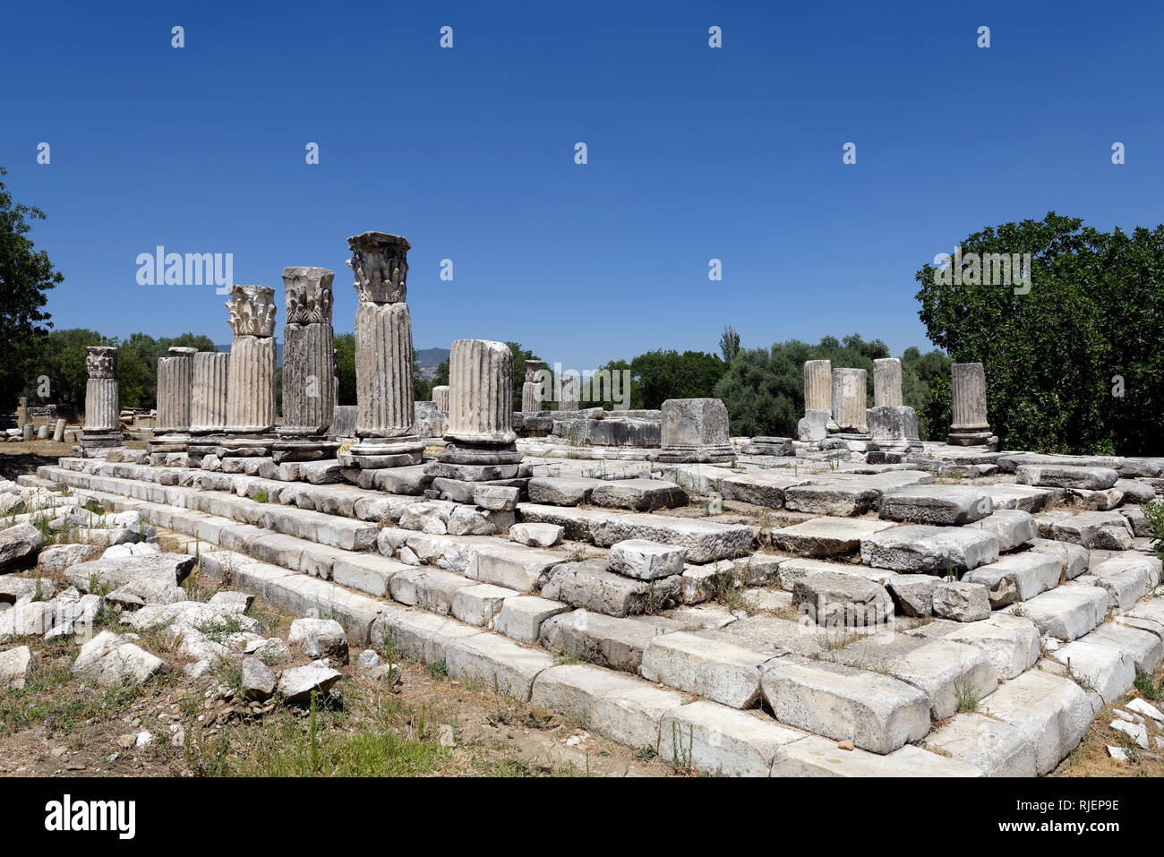 The temple of Hecate (Hekate) which dates from the 2nd century BC ...