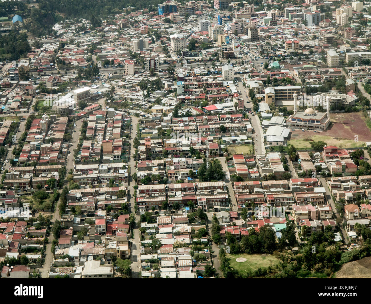 Aerial view of addis ababa hi-res stock photography and images - Alamy