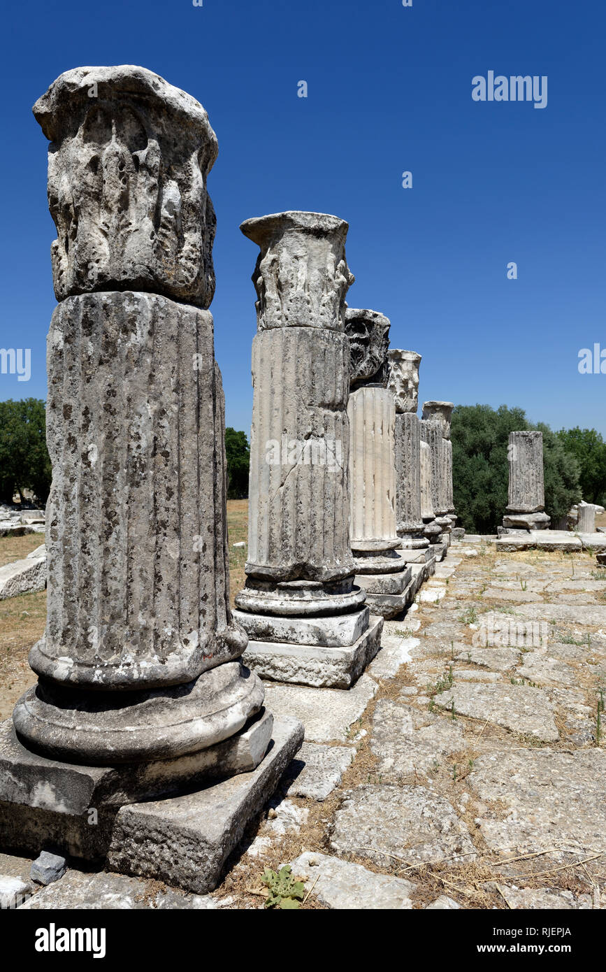 The temple of Hecate (Hekate) which dates from the 2nd century BC ...