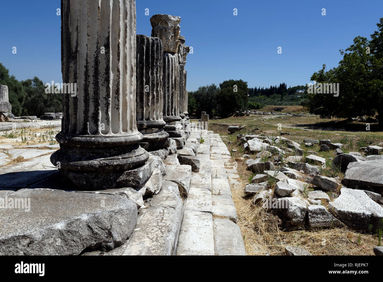The temple of Hecate (Hekate) which dates from the 2nd century BC ...