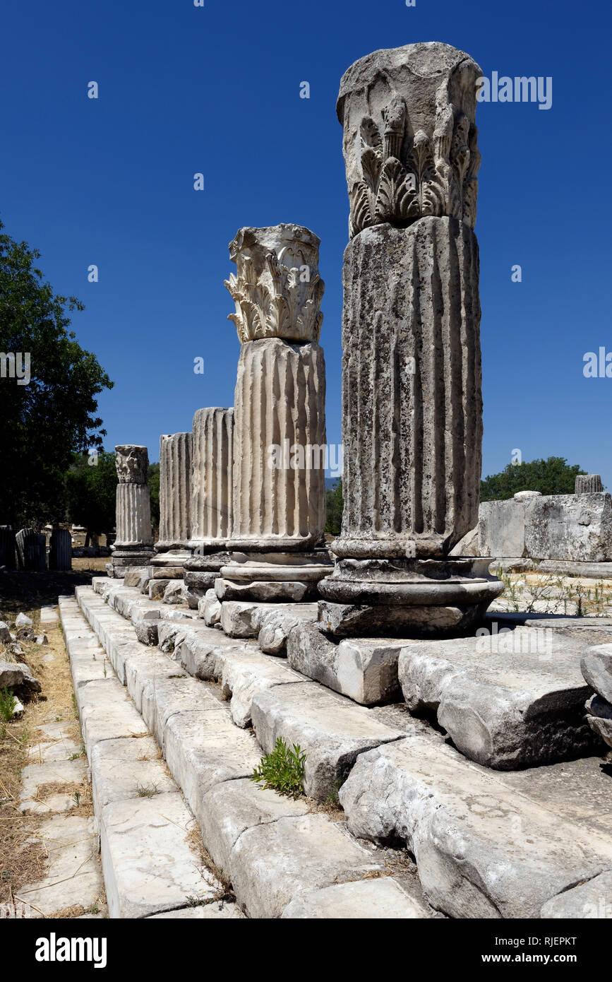 The temple of Hecate (Hekate) which dates from the 2nd century BC ...