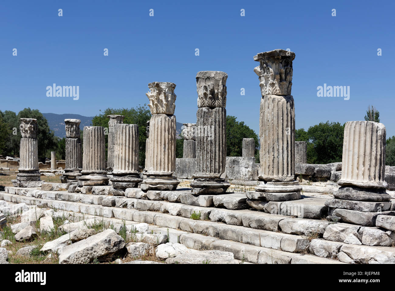 The temple of Hecate (Hekate) which dates from the 2nd century BC ...
