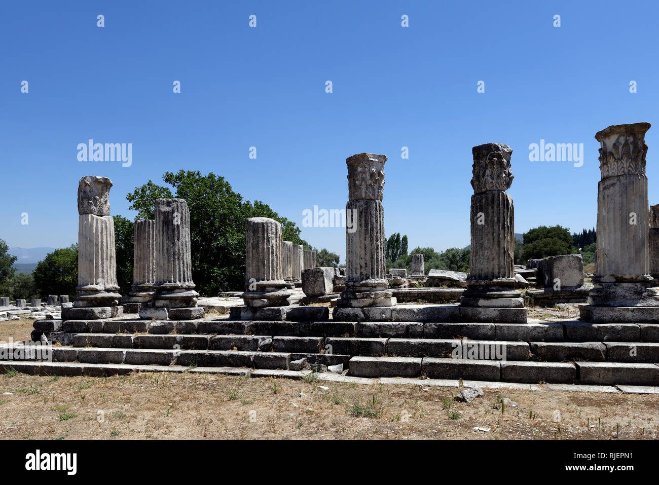 The temple of Hecate (Hekate) which dates from the 2nd century BC ...