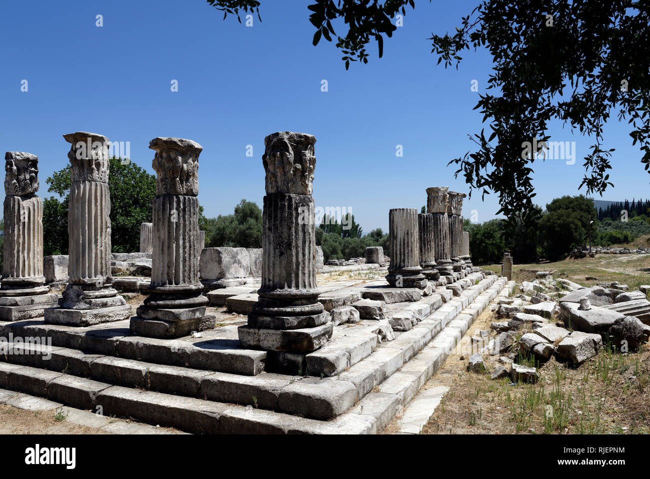 The temple of Hecate (Hekate) which dates from the 2nd century BC ...