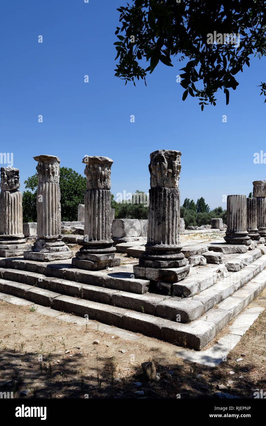 The temple of Hecate (Hekate) which dates from the 2nd century BC ...