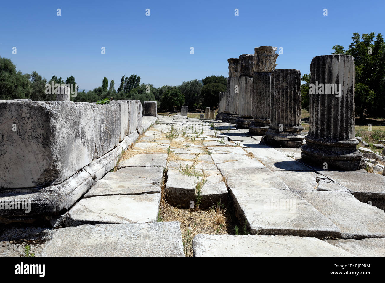 The temple of Hecate (Hekate) which dates from the 2nd century BC ...