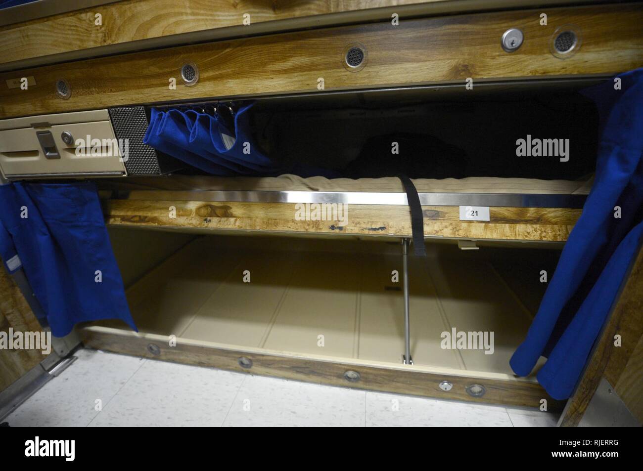 ATLANTIC OCEAN - A photo of a rack aboard Pre-Commissioning Unit ...