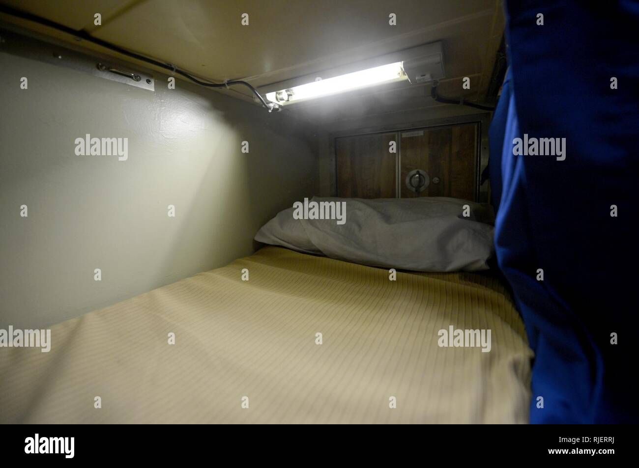 ATLANTIC OCEAN - A photo of a rack aboard Pre-Commissioning Unit ...