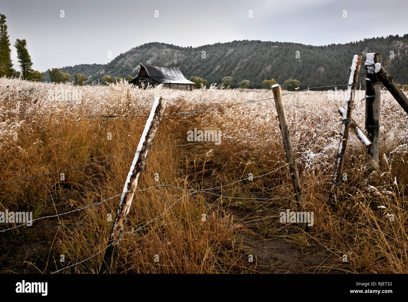 Pioneer fence hi-res stock photography and images - Alamy