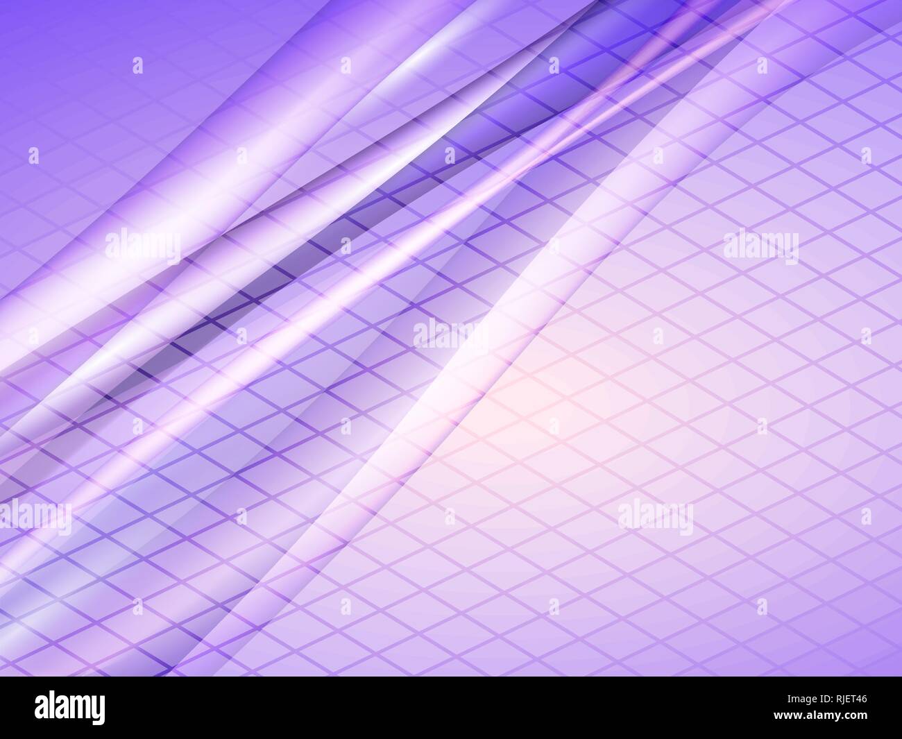 Stylized striped vector 3d Stock Vector Images - Alamy