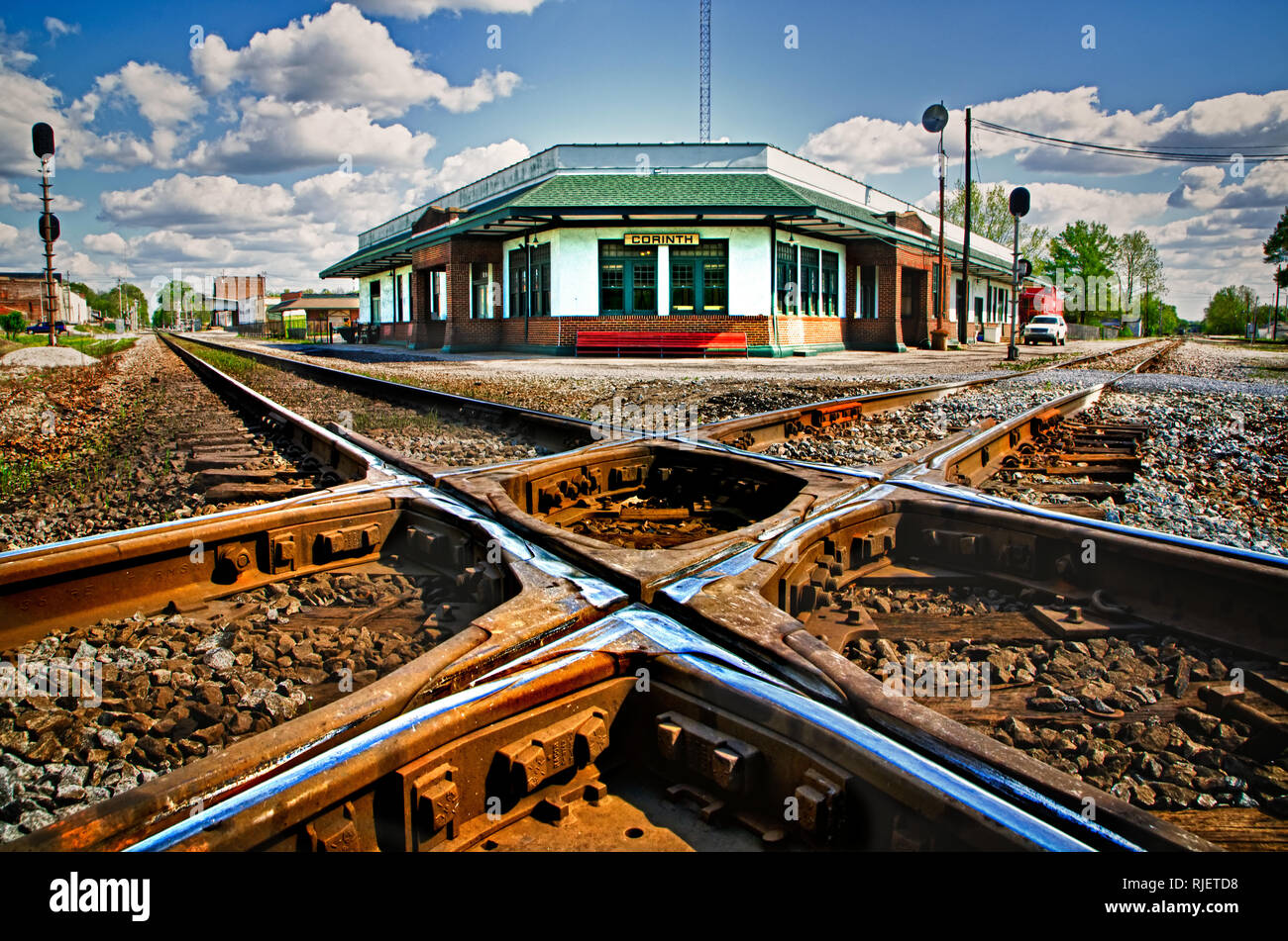 Corinth depot hi-res stock photography and images - Alamy