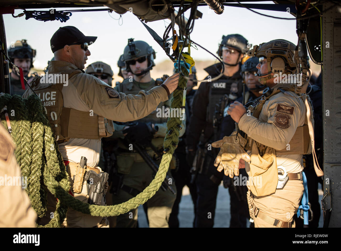 U s customs border protection black hi-res stock photography and images ...