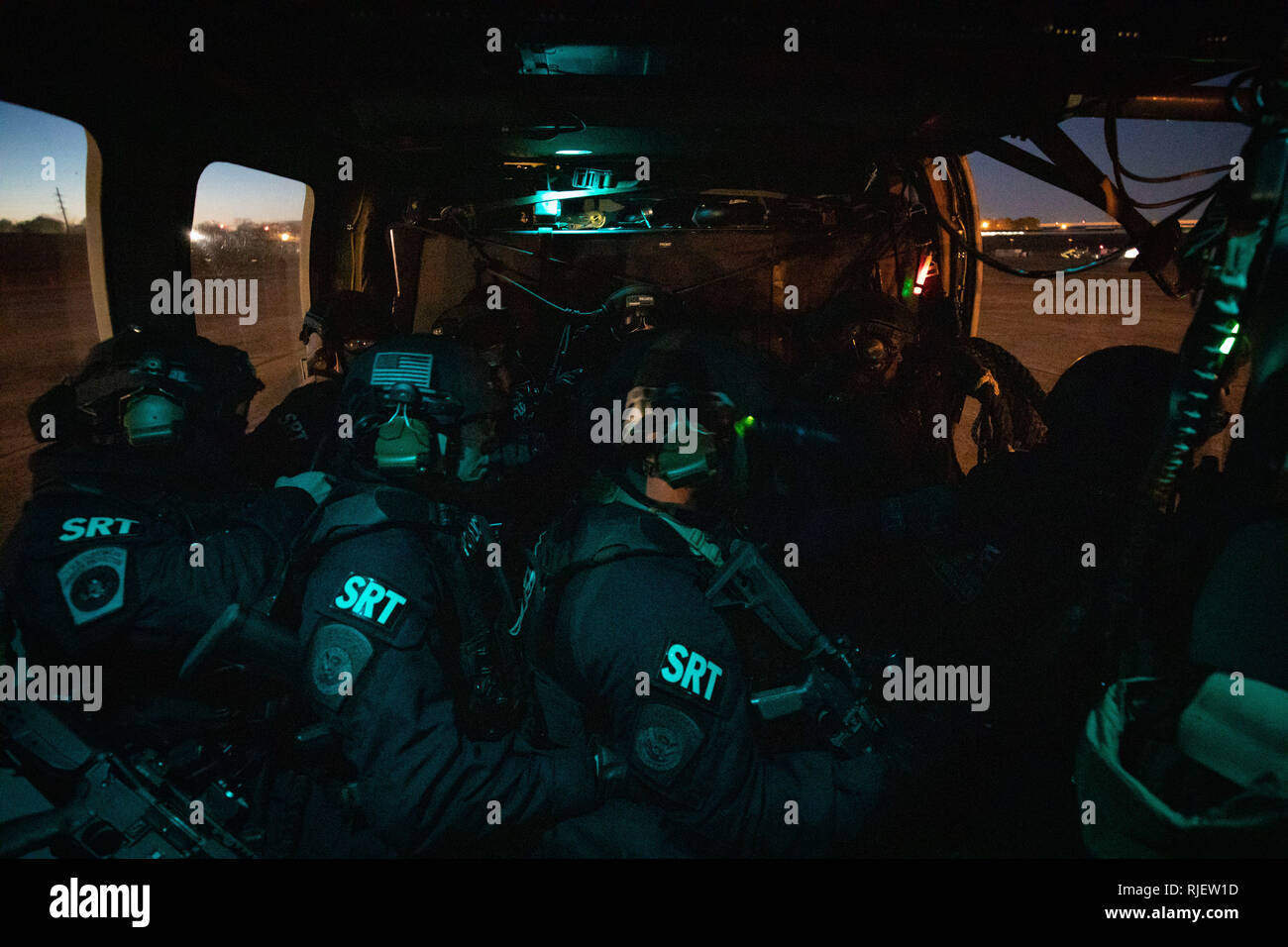 Office of field operations special response team hi-res stock ...