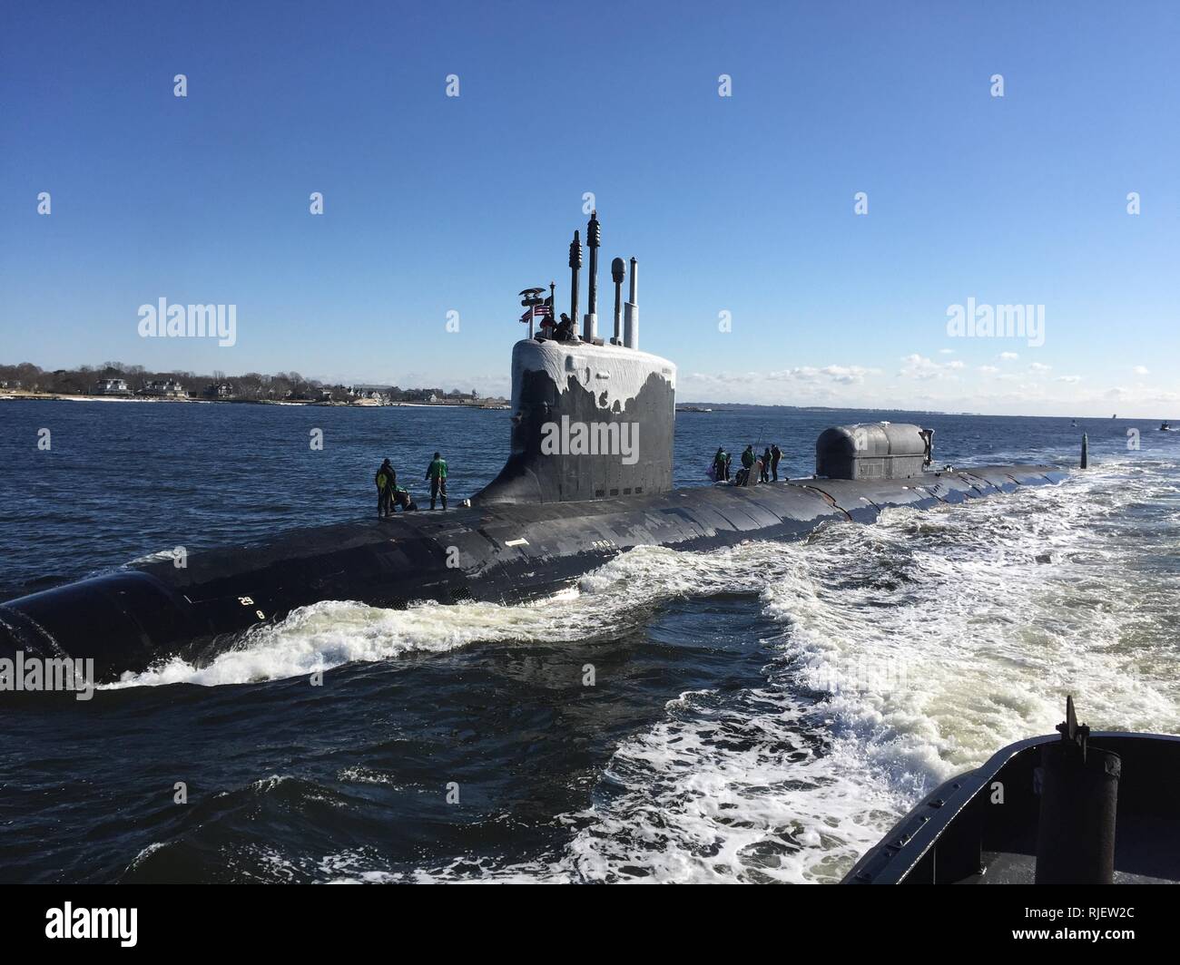 190131-N-LW591-002 GROTON, Conn. (Jan. 31, 2019) The Virginia-class ...