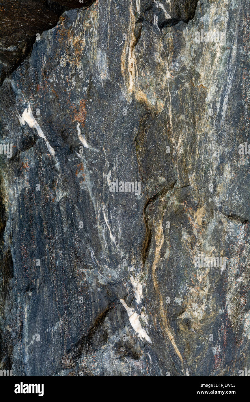 Blueschist is a metavolcanic rock that forms by the metamorphism of ...