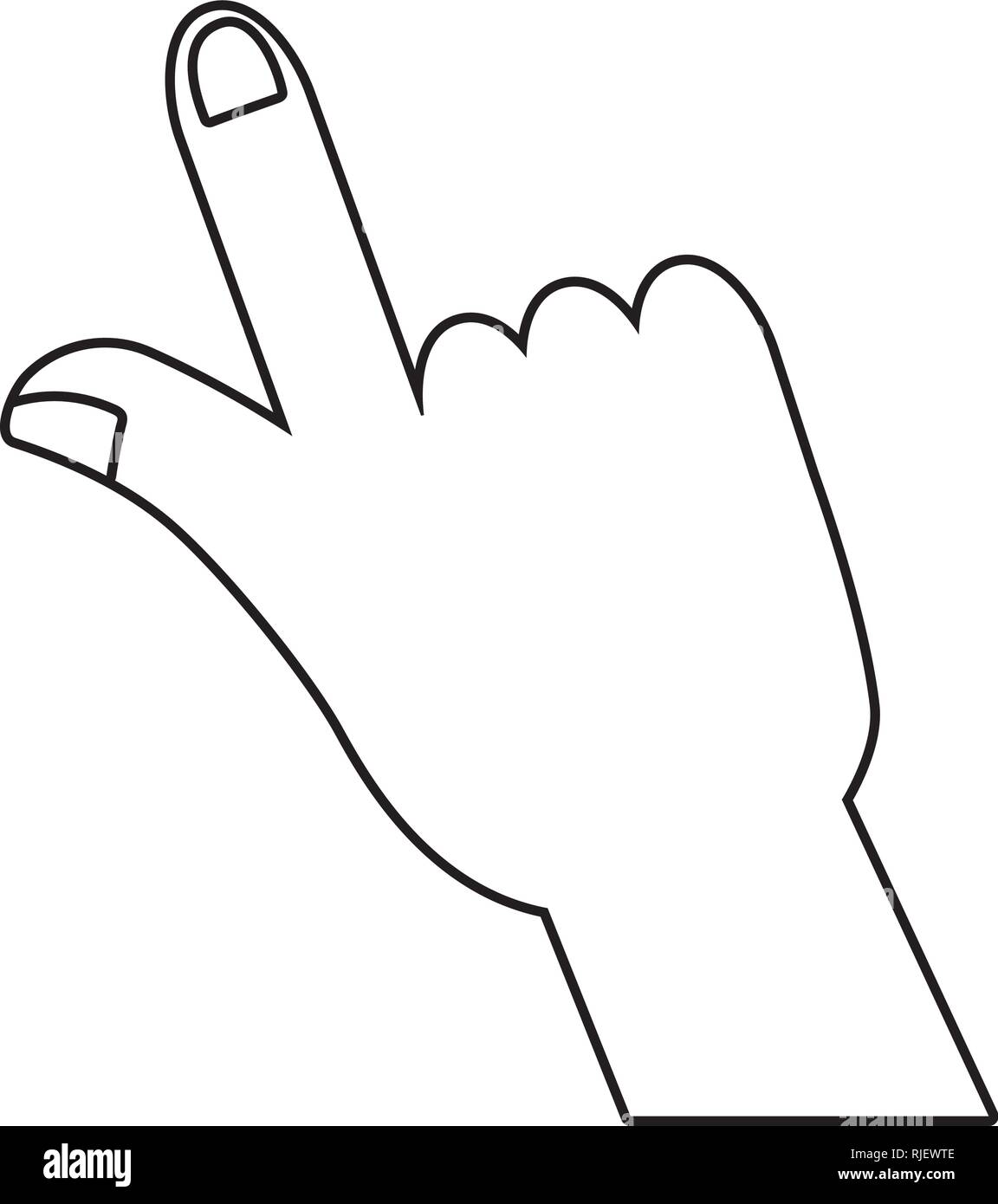 human hand cartoon Stock Vector Image & Art - Alamy