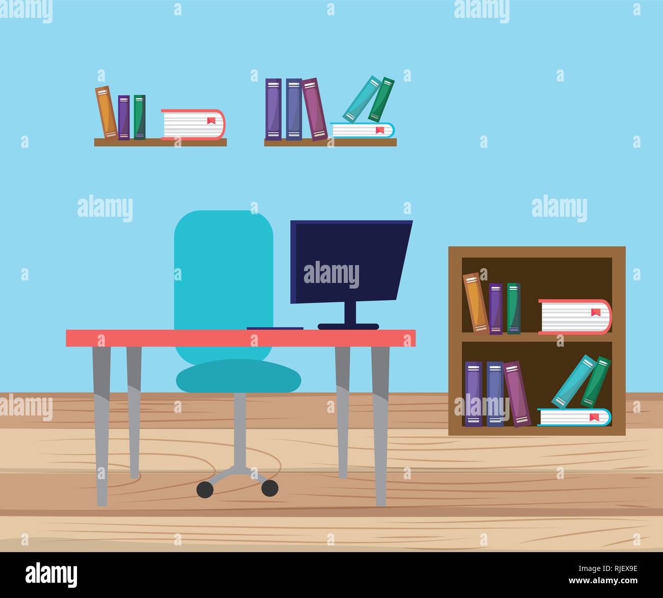 modern furniture cartoon Stock Vector Image & Art - Alamy