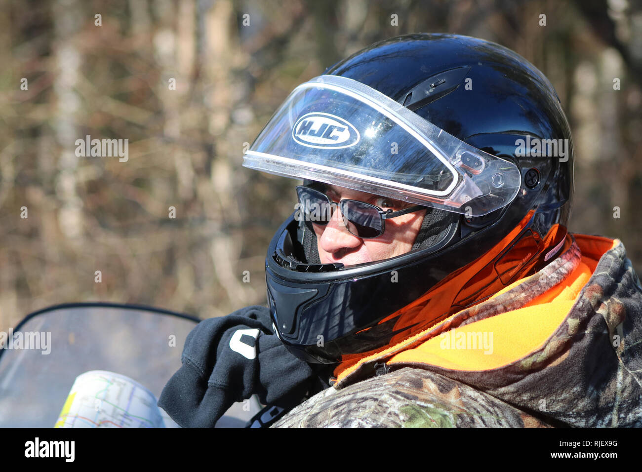 Atv riding in fall scenery hi-res stock photography and images - Alamy