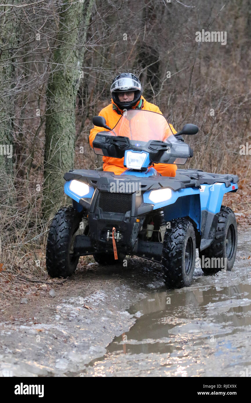 Avoiding mud hole hi-res stock photography and images - Alamy