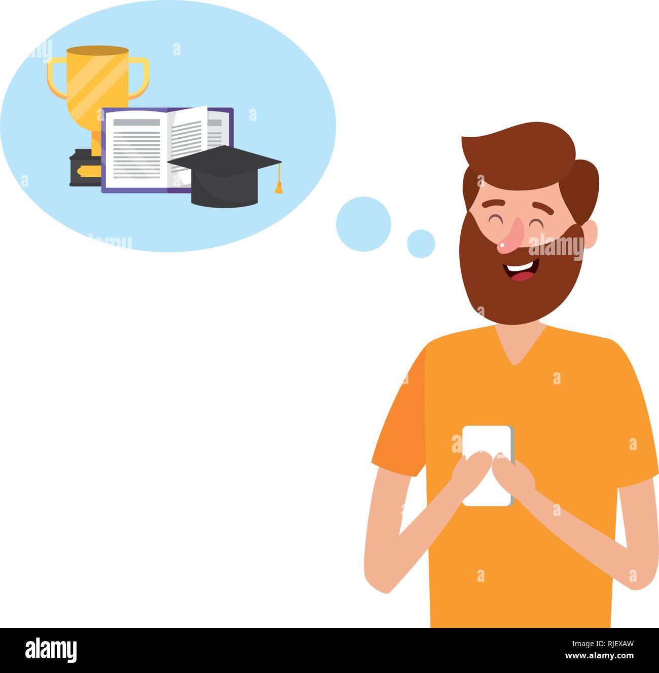 online education cartoon Stock Vector Image & Art - Alamy