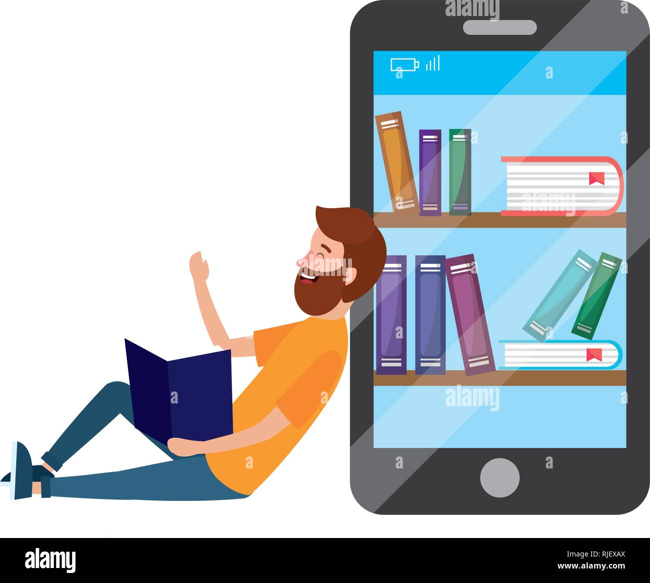 online education cartoon Stock Vector Image & Art - Alamy