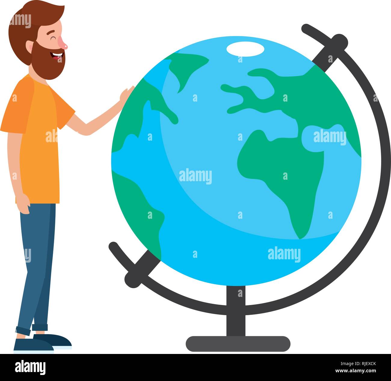 young man studying cartoon Stock Vector Image & Art - Alamy