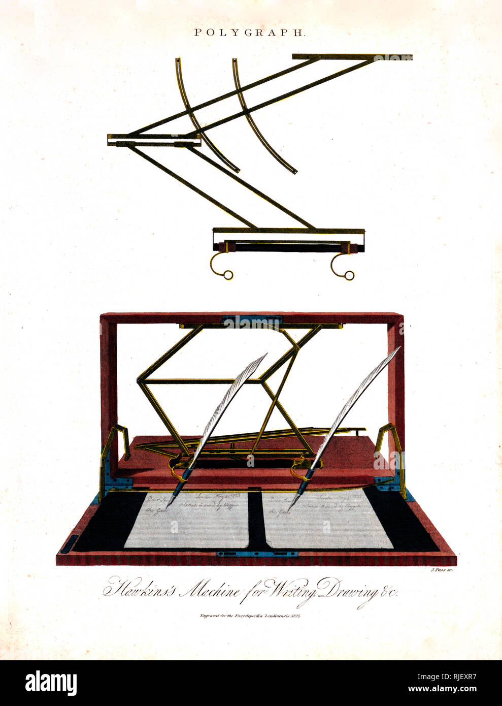 Polygraph duplicating device hi-res stock photography and images - Alamy