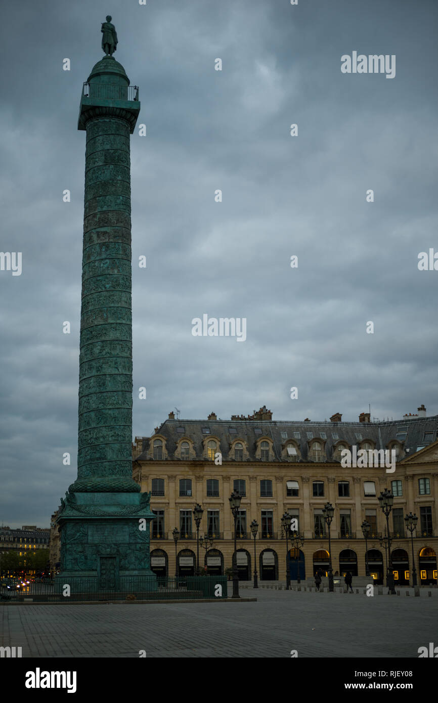 Place Vendome, Paris France Stock Photo - Alamy