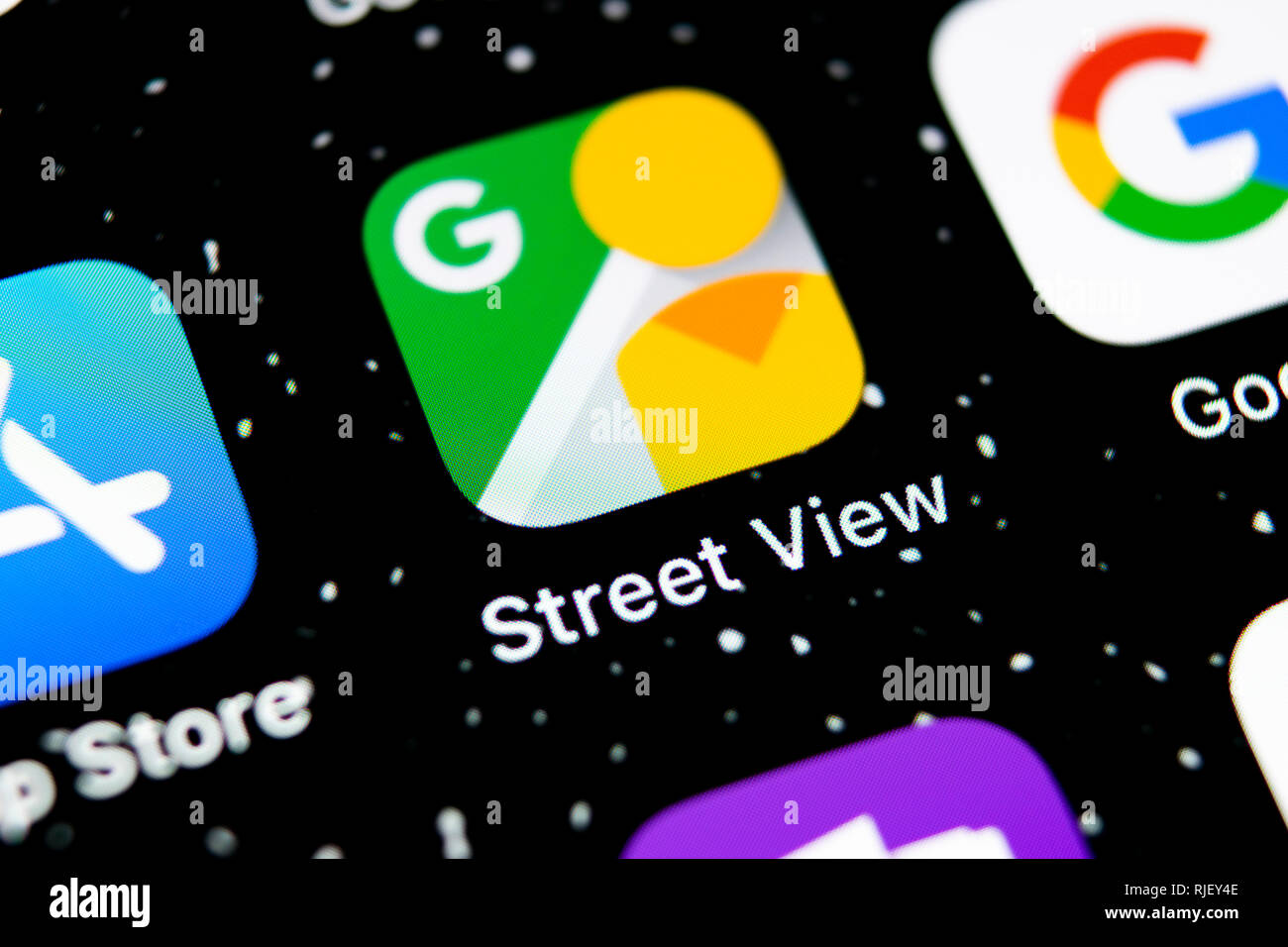 Close up street maps hi-res stock photography and images - Alamy